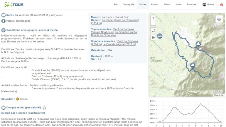 Le nouveau Skitour est arrivé ! | Ski-Libre.com